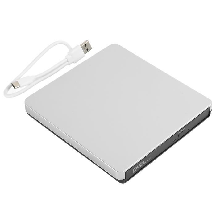 GOTOTOP Lecteur de CD DVD externe Lecteur CD DVD externe ultra-mince ...