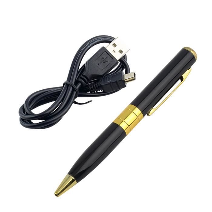 Stylo Vidéo Caméra Recorder Mini HD USB caméra DV Pen Recorder DVR ...