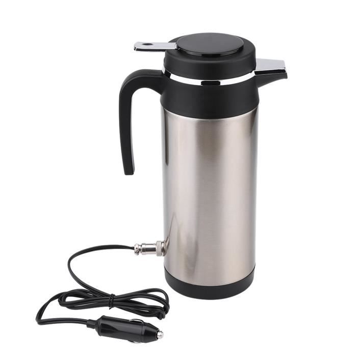 Bouilloire en voiture Bouilloire électrique de voiture en acier inoxydable 1200ML 12V / 24V ...