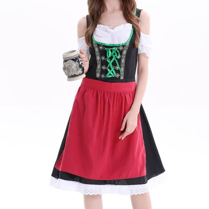 Costume femme servante Cosplay robe vêtement agissant vêtements ...