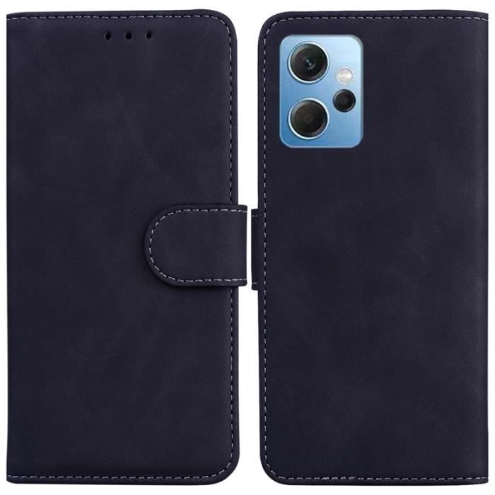 Etui Xiaomi Redmi Note 12 4G 6.67",Flip Portefeuille Étui PU Cuir,[2 ...