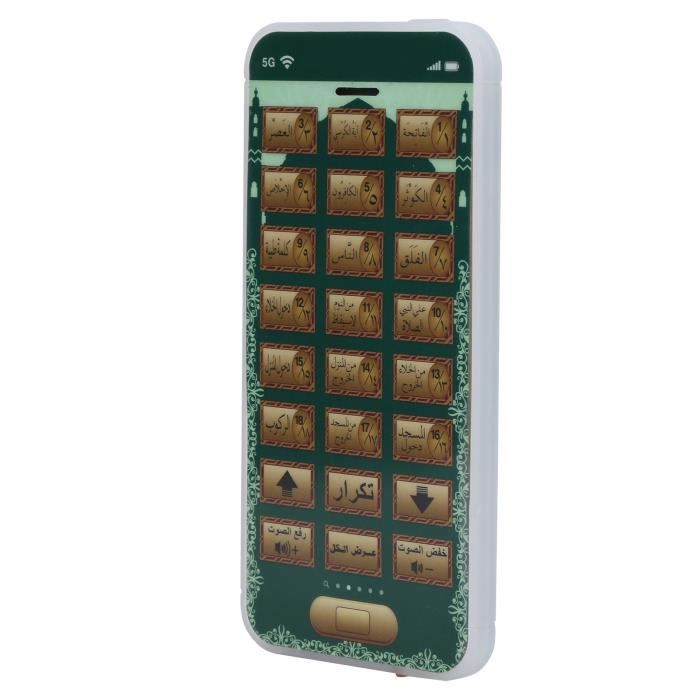Jouet éducatif - SURENHAP - Téléphone Arabe - 18 versets coraniques ...