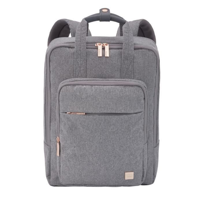 TITAN Barbara Backpack Grey [56530] - Cdiscount Bagagerie - Maroquinerie