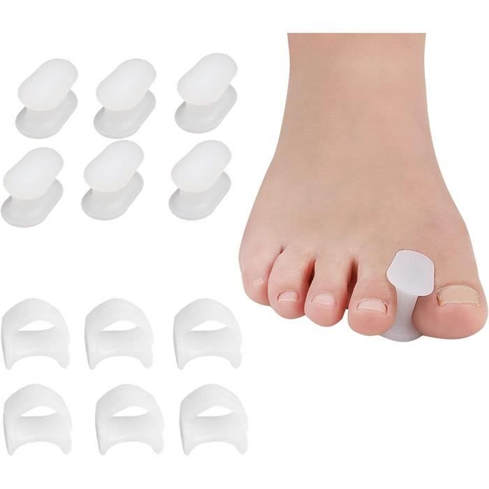 12X Écarteur D'Orteil Pour Hallux Valgus, Orthèse Hallux Valgus ...