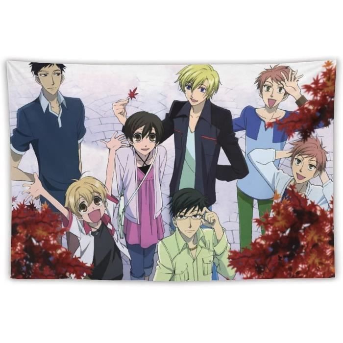 Ouran High School Host Club Poster Japonais Anime Tapisserie Murale ...