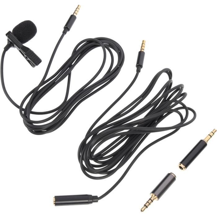 2 Ensembles Microphone Micro D'Ordinateur Kit Micro-Cravate Cravate ...