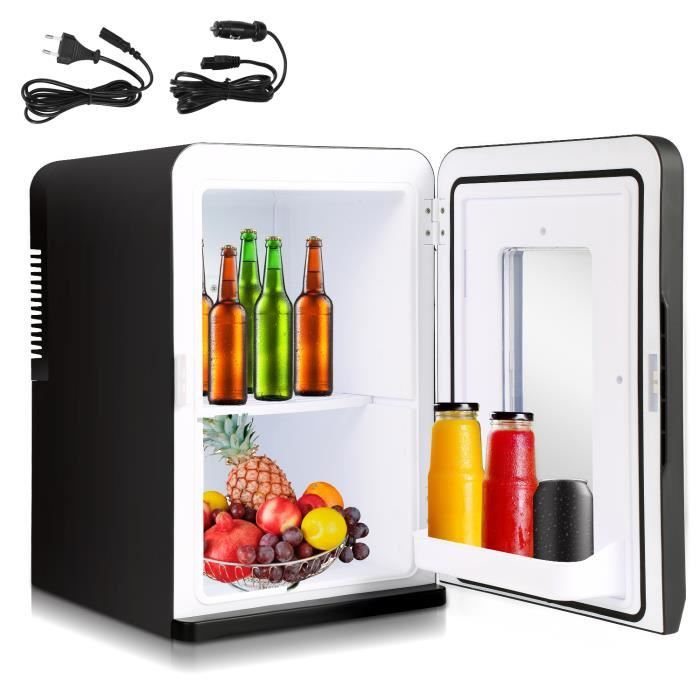 Vigevee 15L Mini réfrigérateur 2 en 1 Glacière Capacité fonction de ...