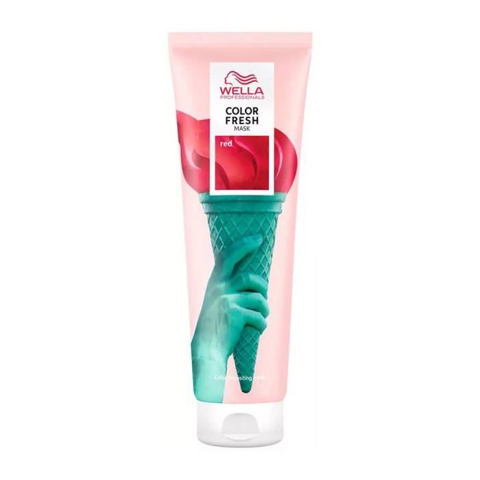 Masque colorant temporaire - WELLA - Color Fresh Mask Red - Hydratation ...