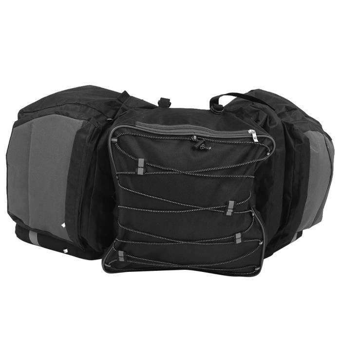 Mxzzand Sac de rack à vélo Sac de Vélo 3 en 1 Paquet de Bagages Paquet ...
