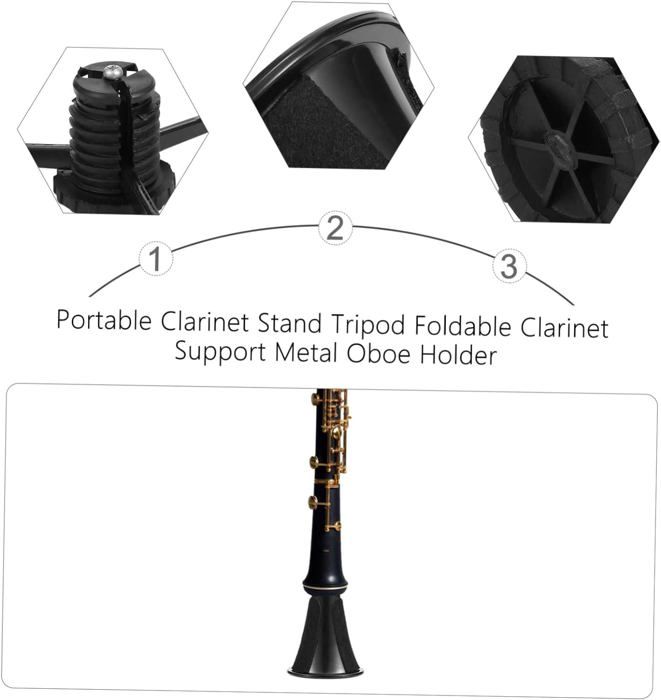 Support DInstruments De Musique Stand De Clarinette Support De ...