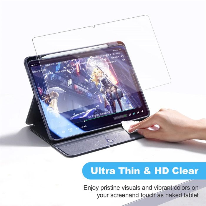 Pour Lenovo Idea Tab Pro Dureté 9H sans Bulle Anti Rayures Installation ...