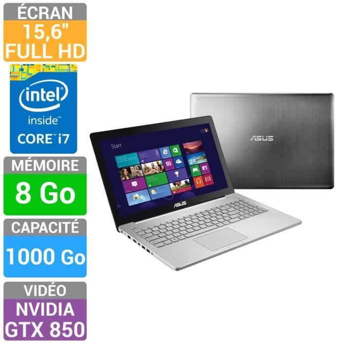 Asus PC Portable Gamer N550JK-CN466H - Cdiscount Informatique