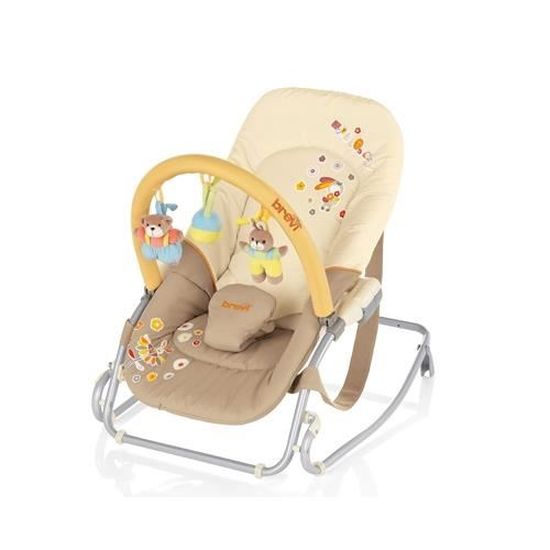 BREVI Transat Baby Rocker Soft Toy Champagne - Cdiscount Puériculture ...