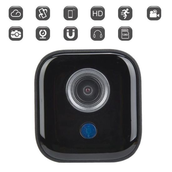 Cikonielf caméra de vision nocturne Mini caméra HD WIFI 1080P DV 30FPS ...