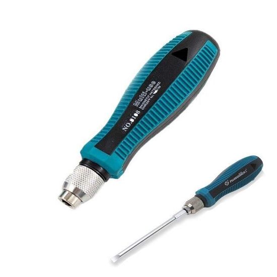 MANCHE DE TOURNEVIS,--Porte embout de tournevis de 1-4 pouces (6.35mm ...