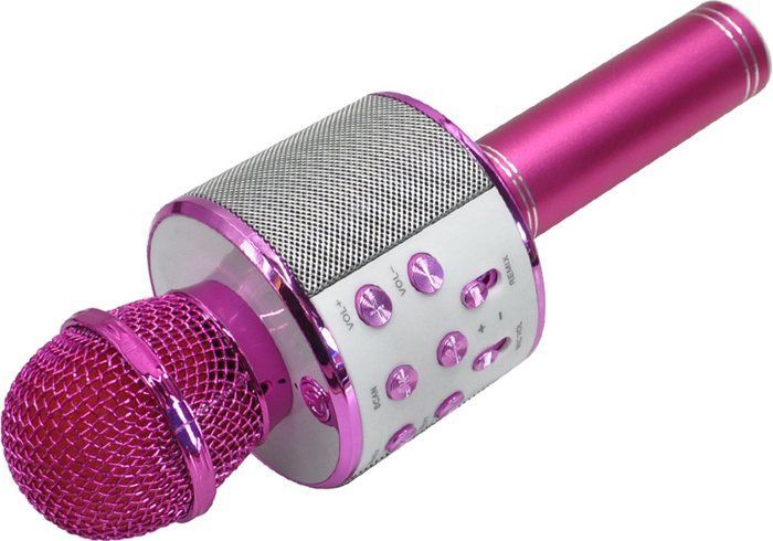 Forever Microphone Bluetooth avec haut-parleur BMS-300 rose - Cdiscount ...