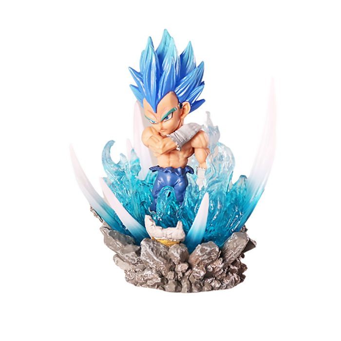 DBZ Action Figure Vegeta Figure Statues Figurine GK Super Saiyan Blue ...