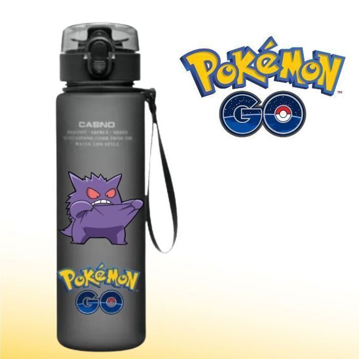 Gourde Pokémon Go Ectoplasma - 560ml idéale pour enfants, sports de ...