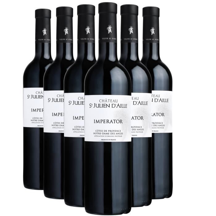 Côtes de Provence Notre-Dame des Anges Imperator Rouge 2019 - Lot de ...