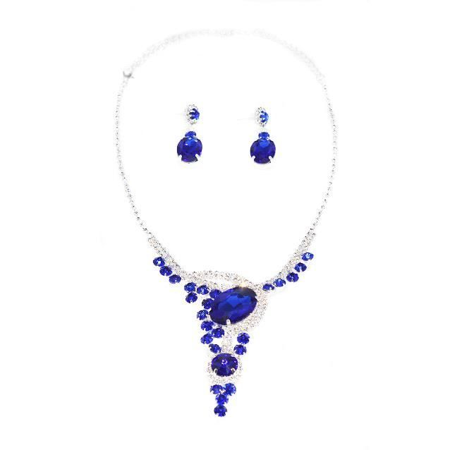 PARURE BLEU ROI BIJOUX MARIAGE / CÉRÉMONIE - Achat / Vente parure ...