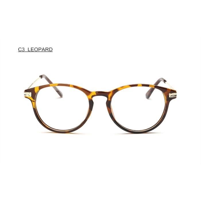 C3 LÉOPARD - Dioptrie -2,50(Dioptrie -2,5) - Lunettes De Myopie, Haut ...