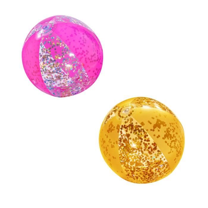Ballon de Plage Gonflable Paillettes Φ28 cm - Cdiscount Jeux - Jouets