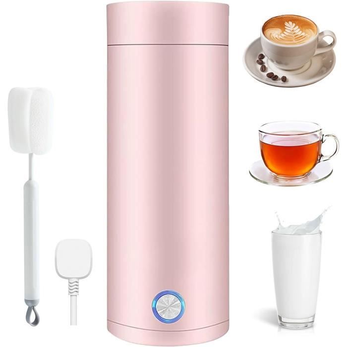 Bouilloire Portable Électrique, 400 Ml Mini Bouilloire De Camping Avec ...