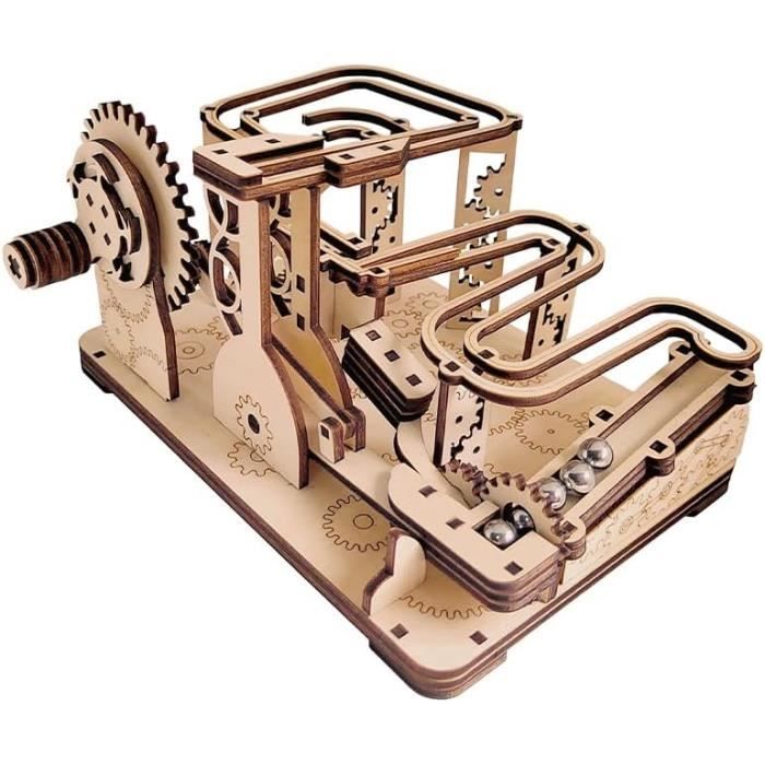 Puzzle 3D - Circuit À Billes En Bois - Modèle Trackball - Kit De ...