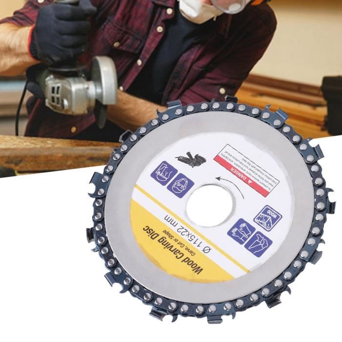 5 Pouces Plaque De Chane De 4 4.5Po Disque De Chane De Meuleuse D'Angle Auto Attache 4,5 Pouces ...