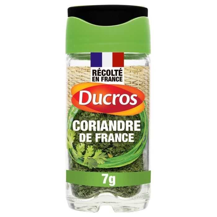 LOT DE 5 - DUCROS - Coriandre de France feuilles - flacon de 7 g ...