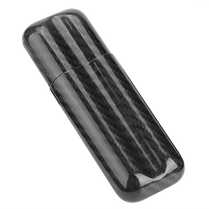 GOTOTOP Étui à cigares Étui pour porte-cigares en fibre de carbone ...