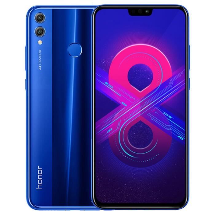 Huawei Honor 8X Smartphone débloqué 6 Go RAM 128 Go ROM 6,5 Pouces ...