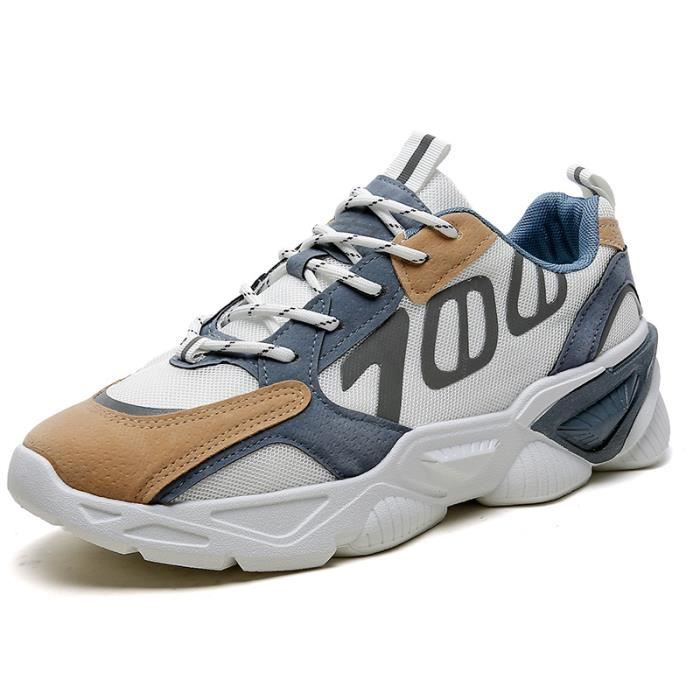 BASKET Homme - Baskets casual all-match - Blanc AI™ Blanc - Cdiscount ...