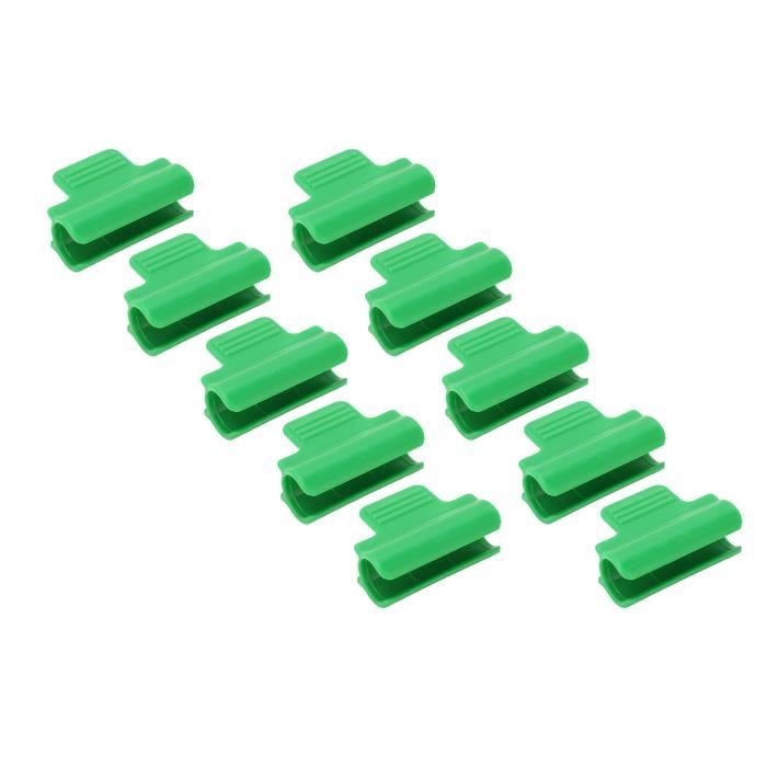 Shipenophy 100 Clips Serre Jardin Attache Film Plastique Stables Versatile pour Ombrage Net ...