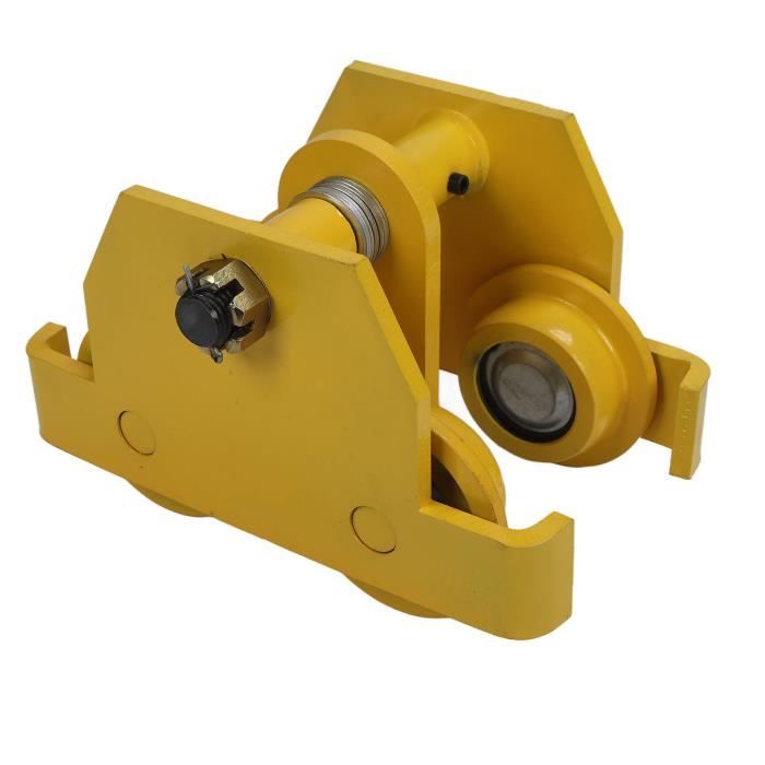 Chariot manuel 3T en acier à poutre en I - SURENHAP - Jaune - Cdiscount ...