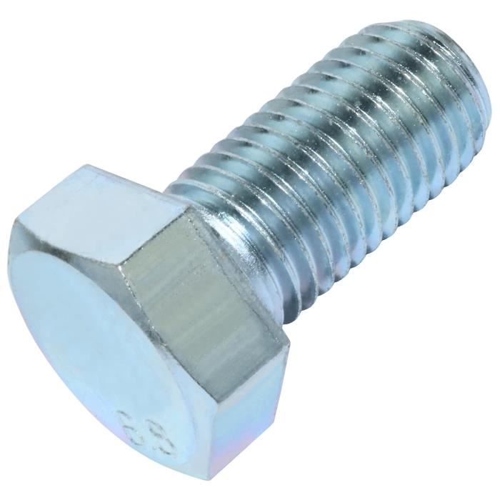 : C58165 - Lot De 5 Boulons M20X40 Mm À Tête Hexagonale 6 Pans - Din ...