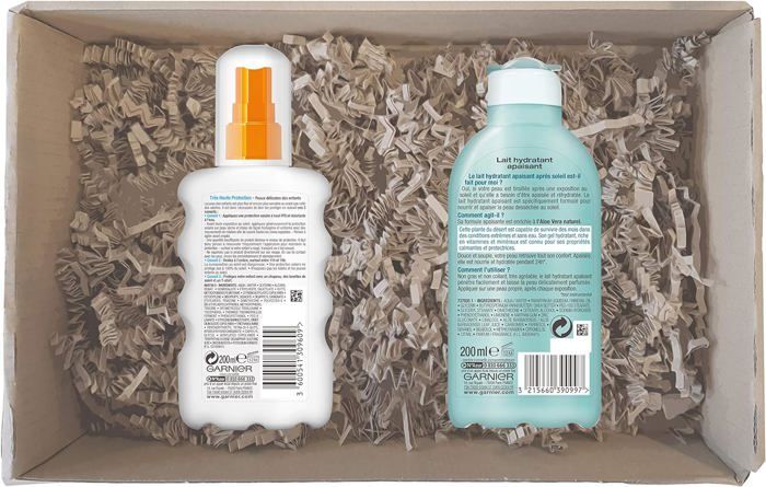 Ambre Solaire - Coffret Protection Solaire Complète - Spray Solaire Enfant Fps 50 + Sensitive ...