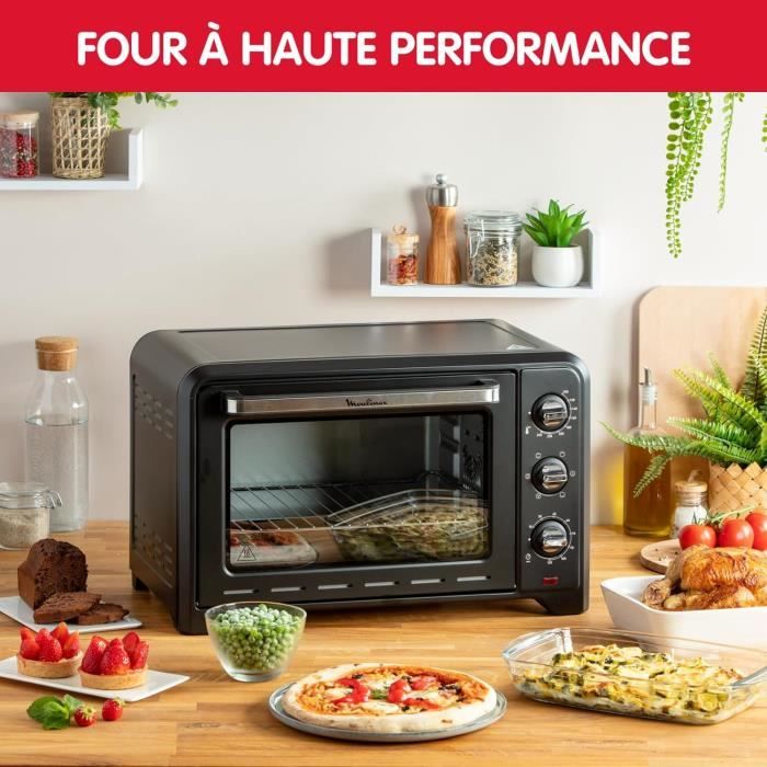 Four Posable 33 L, Chaleur Tournante, Convection De Pointe, 6 Modes De ...