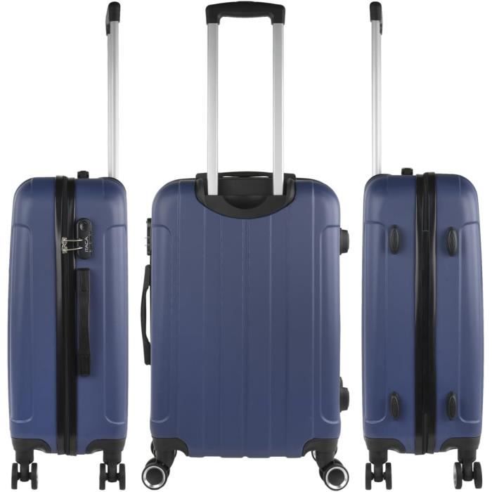 Valises - Lot De Valise Rigides 4 Roulettes - Valise Grande Taille ...
