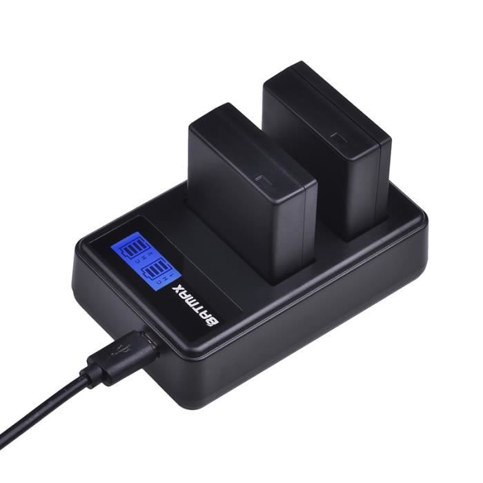 2x Battery-2 Pièces NP-90 NP90 Batterie pour Casio NP 90, Exilim EX-H10, EX-H15, EX-H20G, EX ...