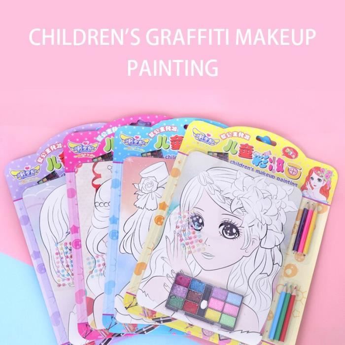 Dessin - Graphisme,Peinture Graffiti à colorier pour enfants,jouet de ...