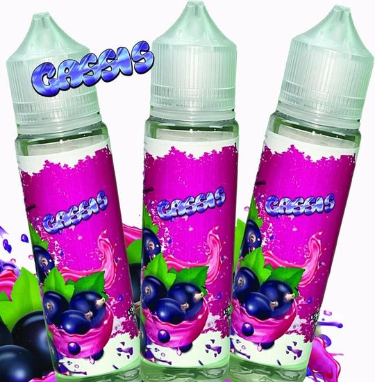 Lot de 3 eliquide cassis 50/50 (50ML DANS UNE FIOLE DE 75ML) 100% ...