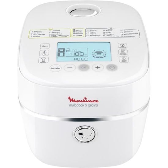 Multicuiseur Moulinex Multicuiseur Multicook & Grains - Cdiscount ...