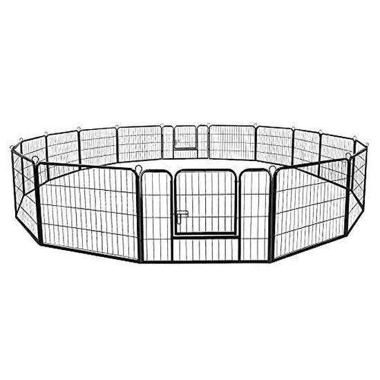 NAIZY Parc Enclos pour Chien Chiot Pliant Parc DIY Petit Animal 8 ...