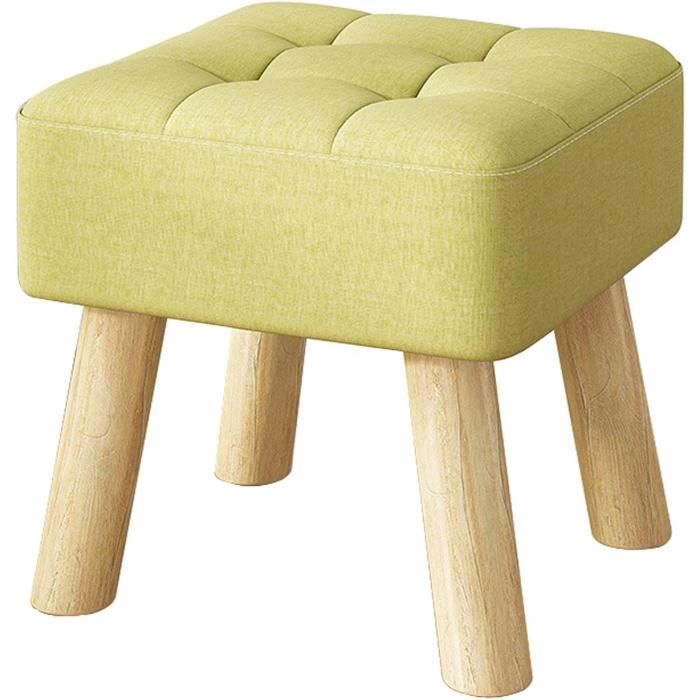 Petit Tabouret, Repose-Pieds Avec Pieds En Bois Massif, Tabourets ...