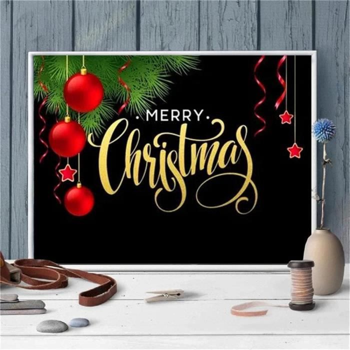 Broderie Diamant Kit Complet,Noël Diy 5D Diamond Painting Enfant Adulte ...