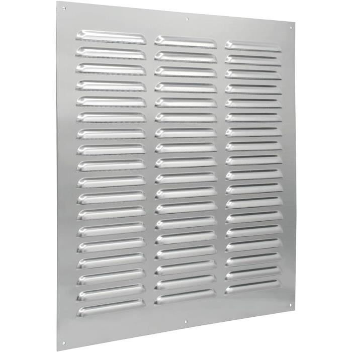 La Ventilation GAL3030R Grille de ventilation rectangulaire en métal à ...