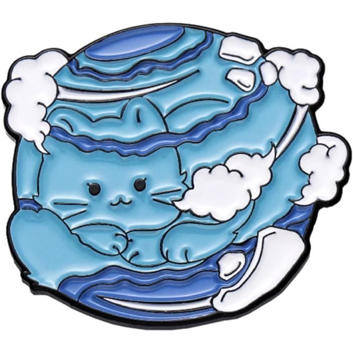 Épingle À Nourrice En Émail Motif Chat Terrestre Pour Femme Yue4280 ...