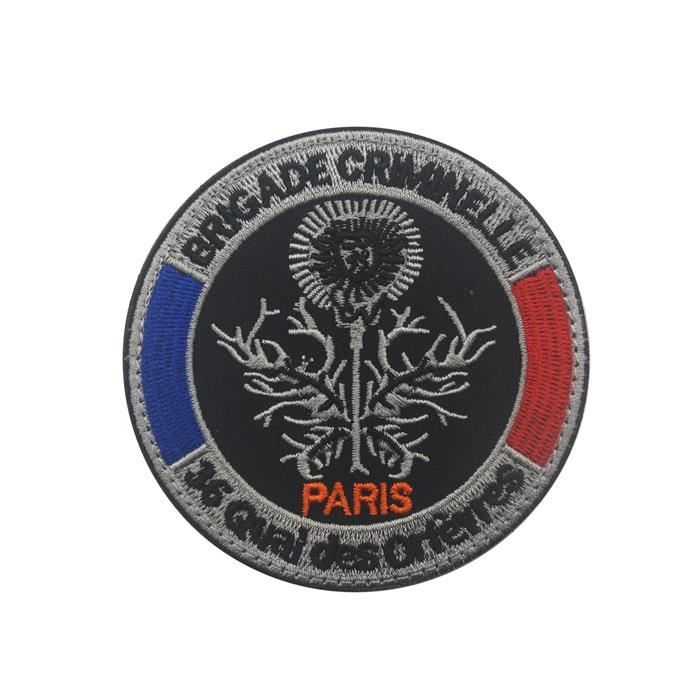 Patch Ecusson Insigne de la Police Parisienne Ecusson Brodé Force Pièce ...