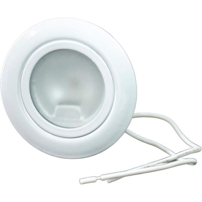 Spot Encastrable Halogène Pour Meuble - Blanc - Dimmable - Ampoule G4 ...
